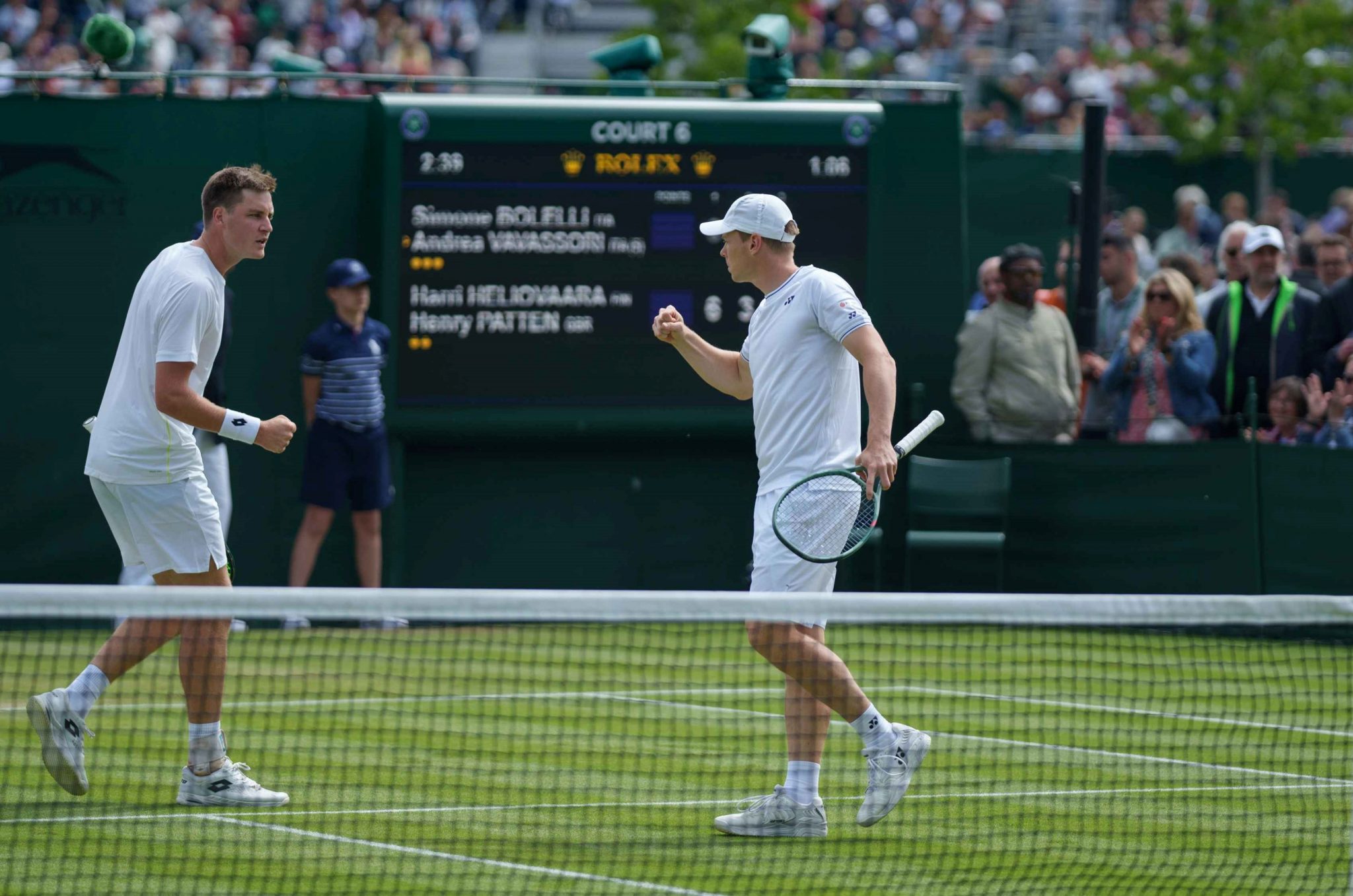 Heliövaara/Patten Wimbledonin finaaliin! - "Koko kahden viikon teemamme ...